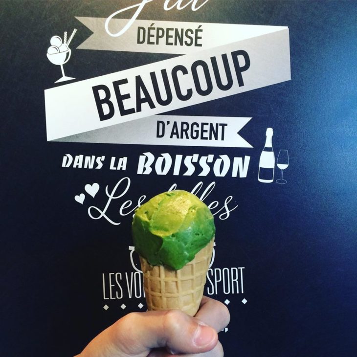 Glace au Thé Matcha - GLAZED - Artisan - Sucre - Paris